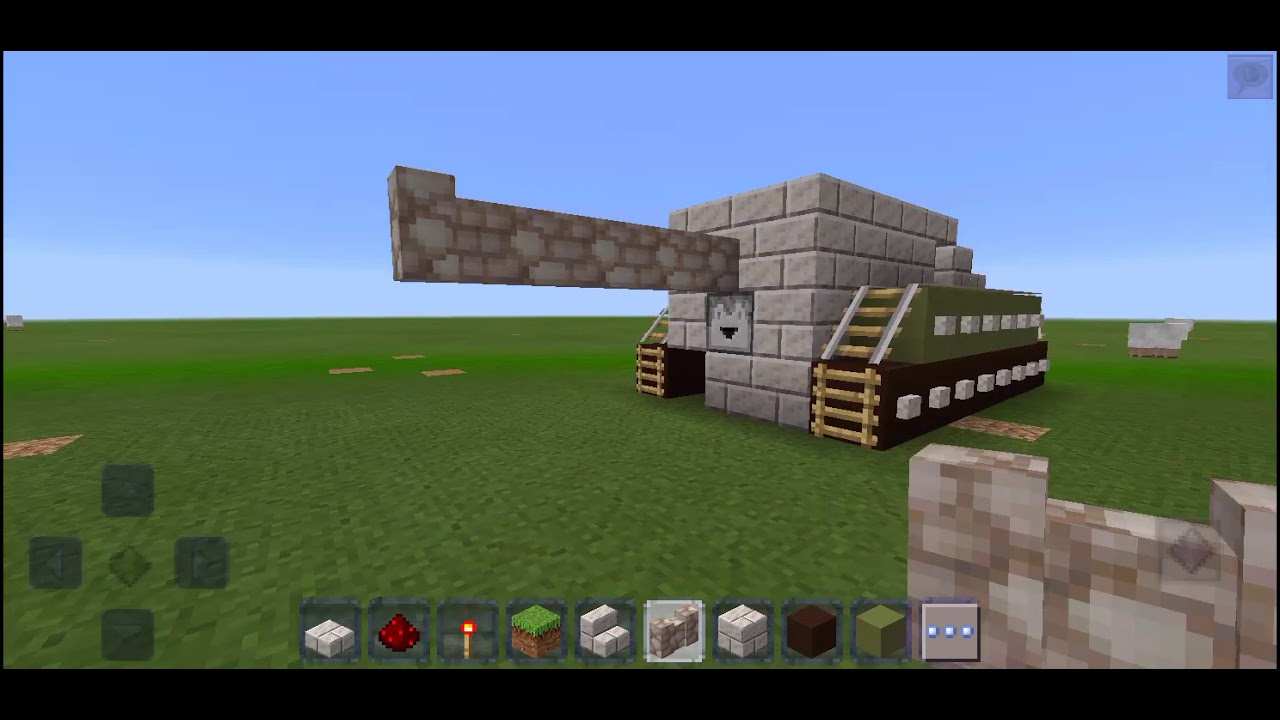 como fazer um tanque de guerra no Minecraft que atira - YouTube