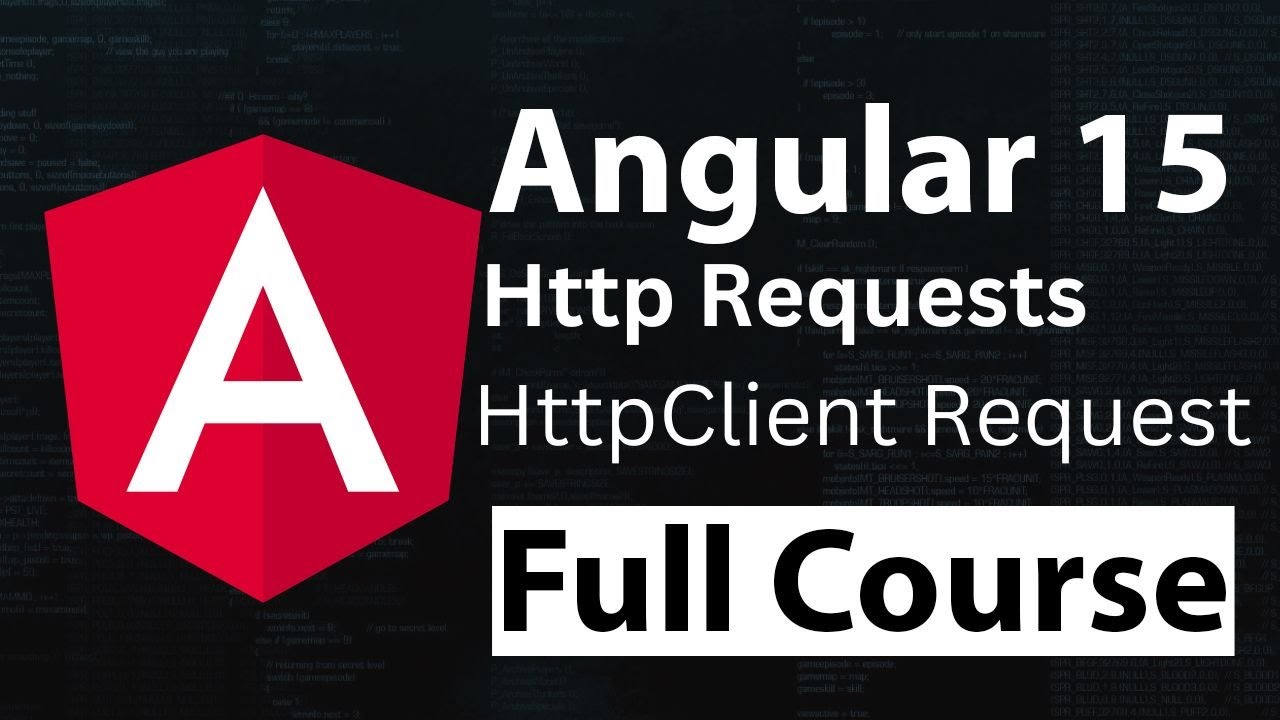 Angular 15 Full Course Tutorial for Beginners | HttpClient Request in Angular | Hindi/Urdu - YouTube