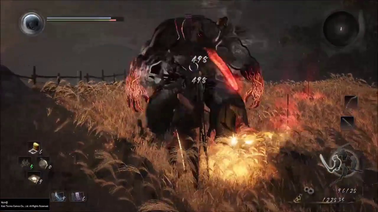 Nioh Ryu Hayabusa Cosplay Gameplay - YouTube