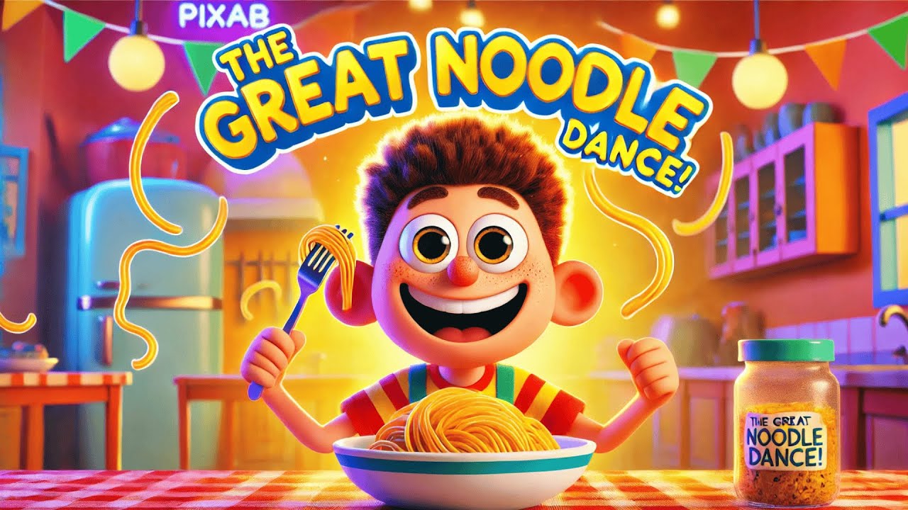 The Great Noodle Dance! 🍜🎶 | Fun & Catchy Kids Song - YouTube