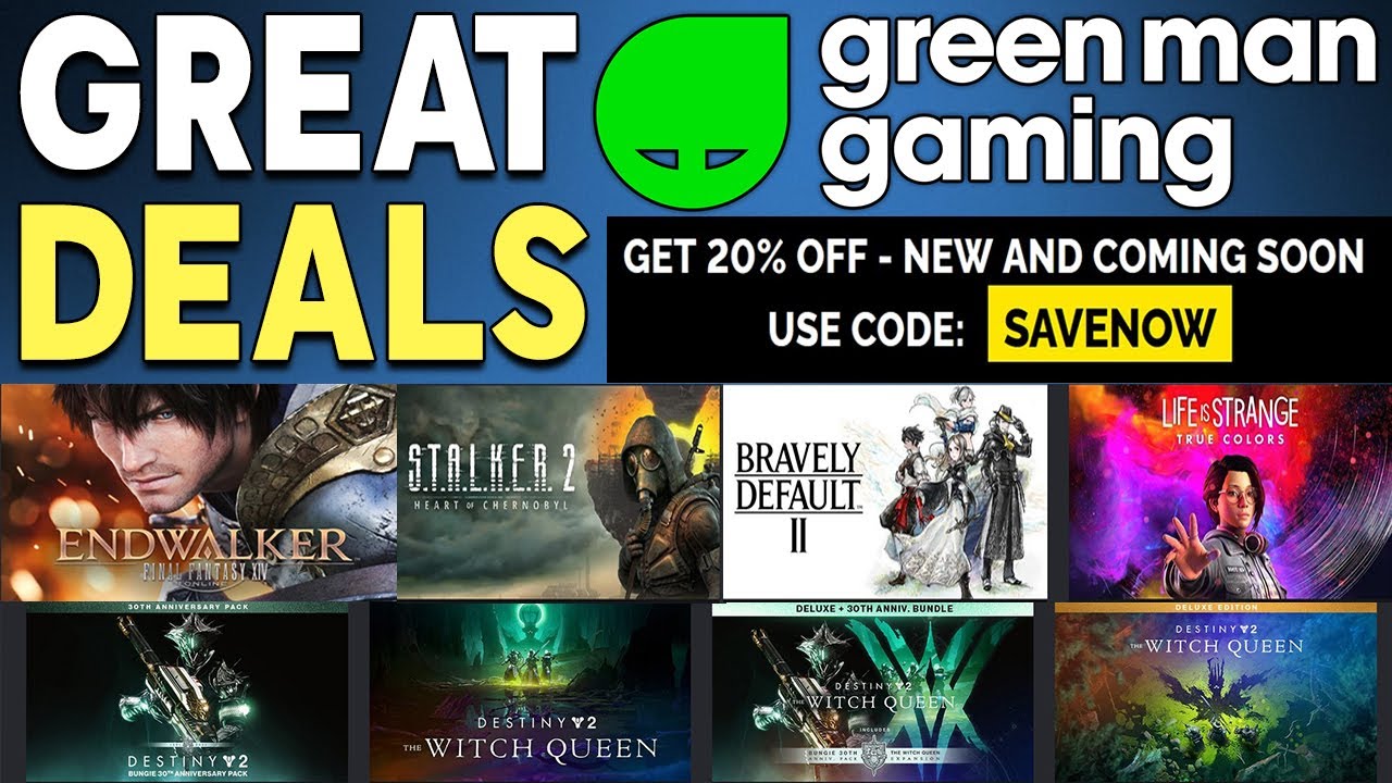 GET GREAT PC GAME DEALS RIGHT NOW - DEALS ON NEW PC GAMES/UPCOMING PC ...