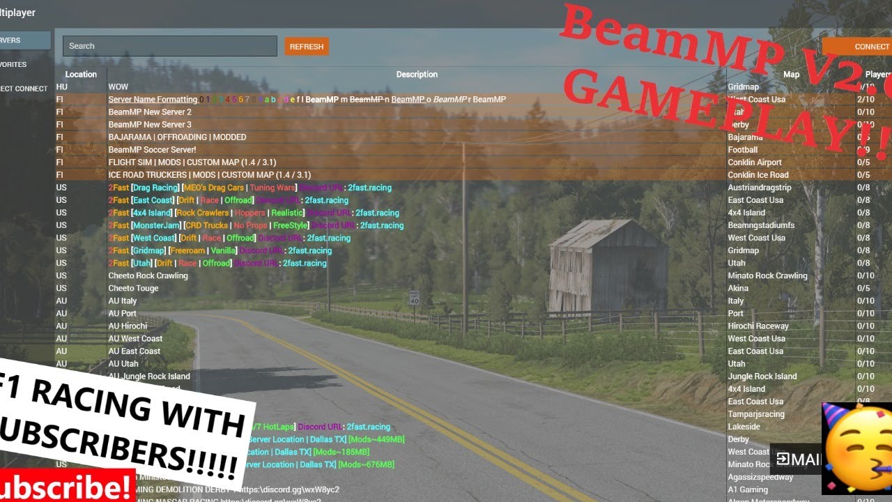 BeamMP V2.0 Gameplay!! Come join me? - YouTube