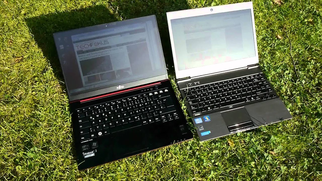 Toshiba Satellite Z930 Ultrabook Display Ausseneinsatz - YouTube