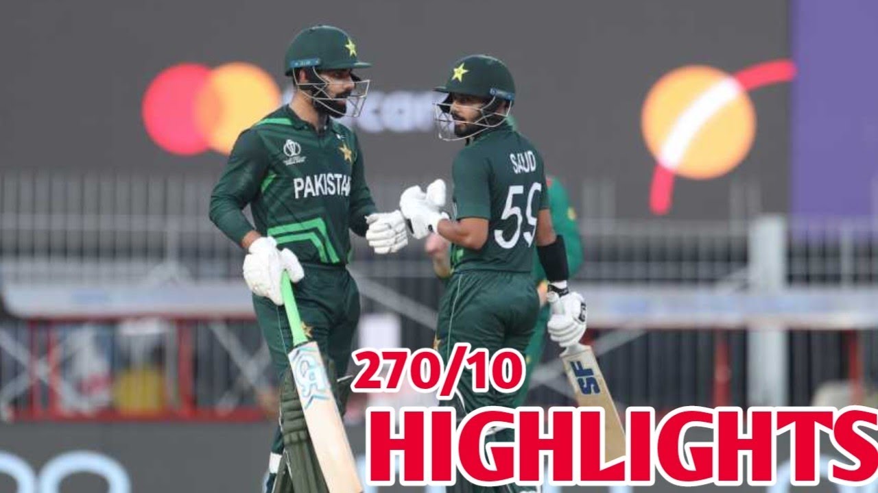 𝗣𝗔𝗞 𝗩𝘀 𝗦𝗔 𝗛𝗶𝗴𝗵𝗹𝗶𝗴𝗵𝘁𝘀 - 𝗣𝗮𝗸𝗶𝘀𝘁𝗮𝗻 𝗔𝗟𝗟𝗢𝗨𝗧 𝗜𝗻 𝟮𝟳𝟬 𝗥𝘂𝗻𝘀 🥵 || 𝗣𝗮𝗸𝗶𝘀𝘁𝗮𝗻 𝗩𝘀 ...