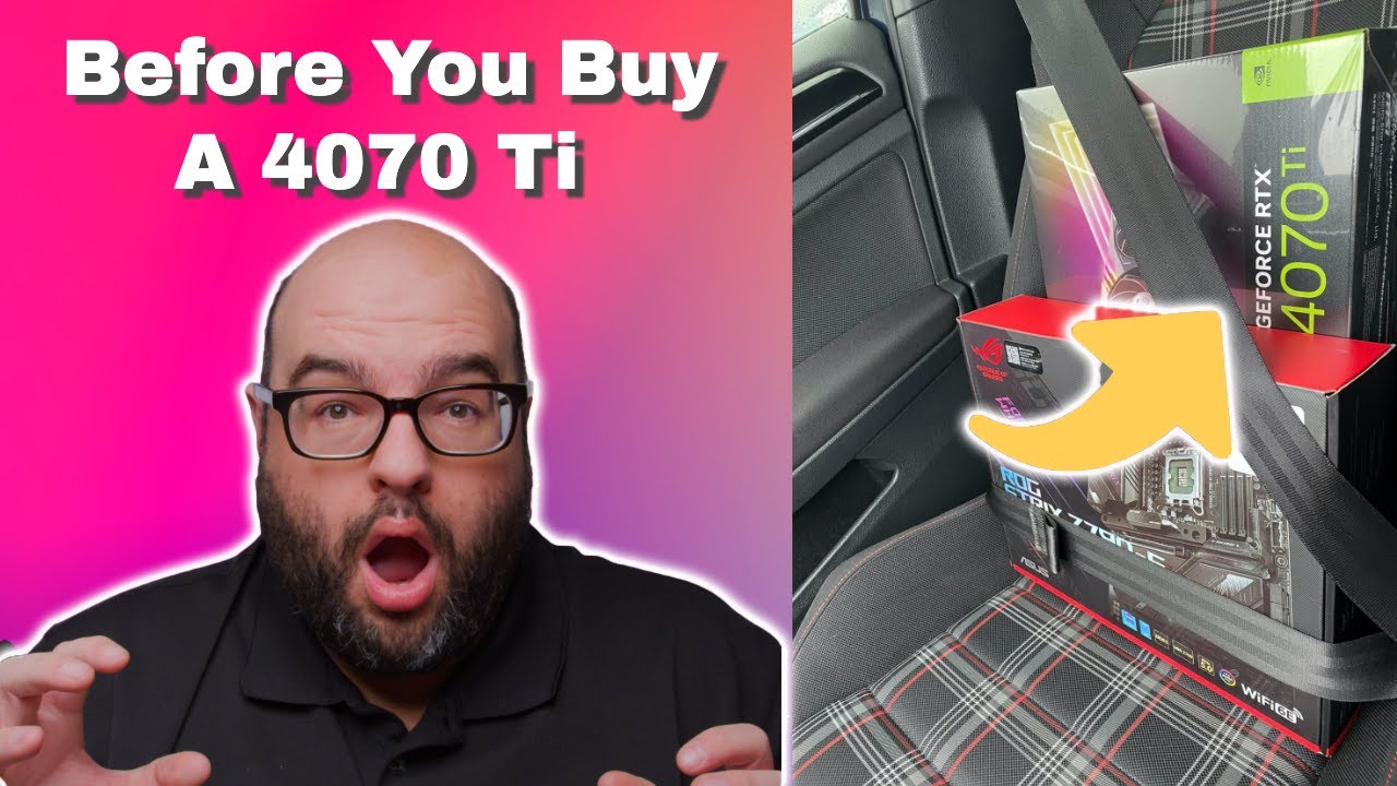 Oops! Was I Wrong About The NVIDIA RTX 4070 Ti? - YouTube