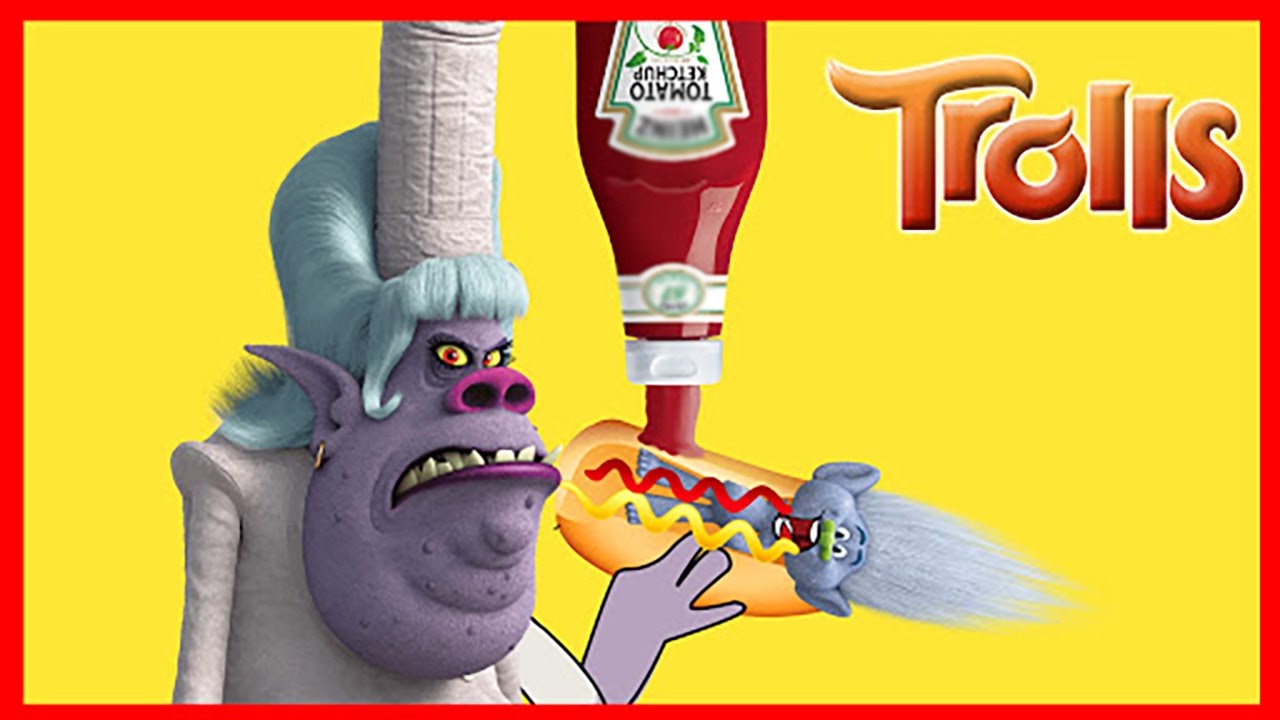 Trolls Bergen Chef Tricks Robot Toy Into Stealing Trolls Poppy and ...