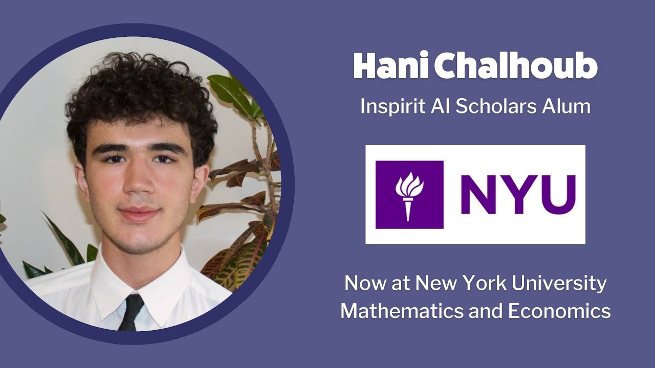 Inspirit AI Reviews: Hear from Hani Chalhoub, NYU Student, about his AI ...