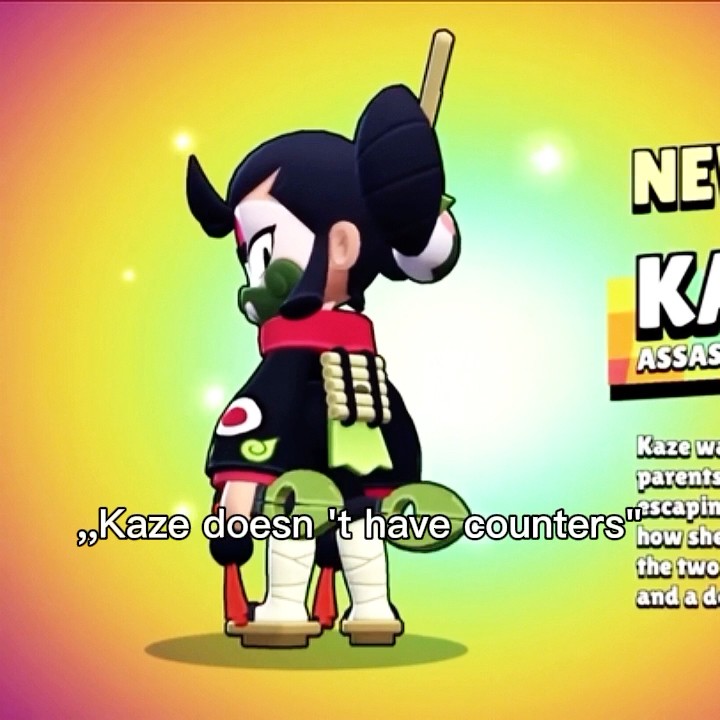 ,,kaze dosen 't have counters" #brawlstars #edit#viralshorts - YouTube