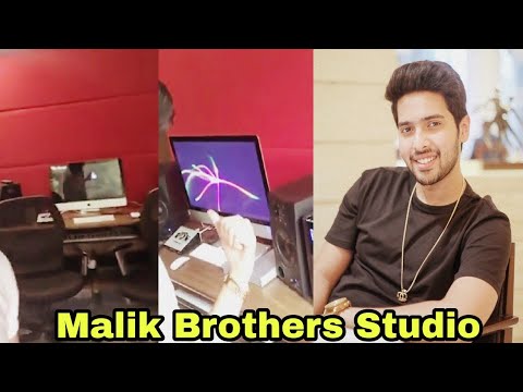 Armaan Malik & Amaal Mallik Studio || Malik Brothers Beautiful Studio ...