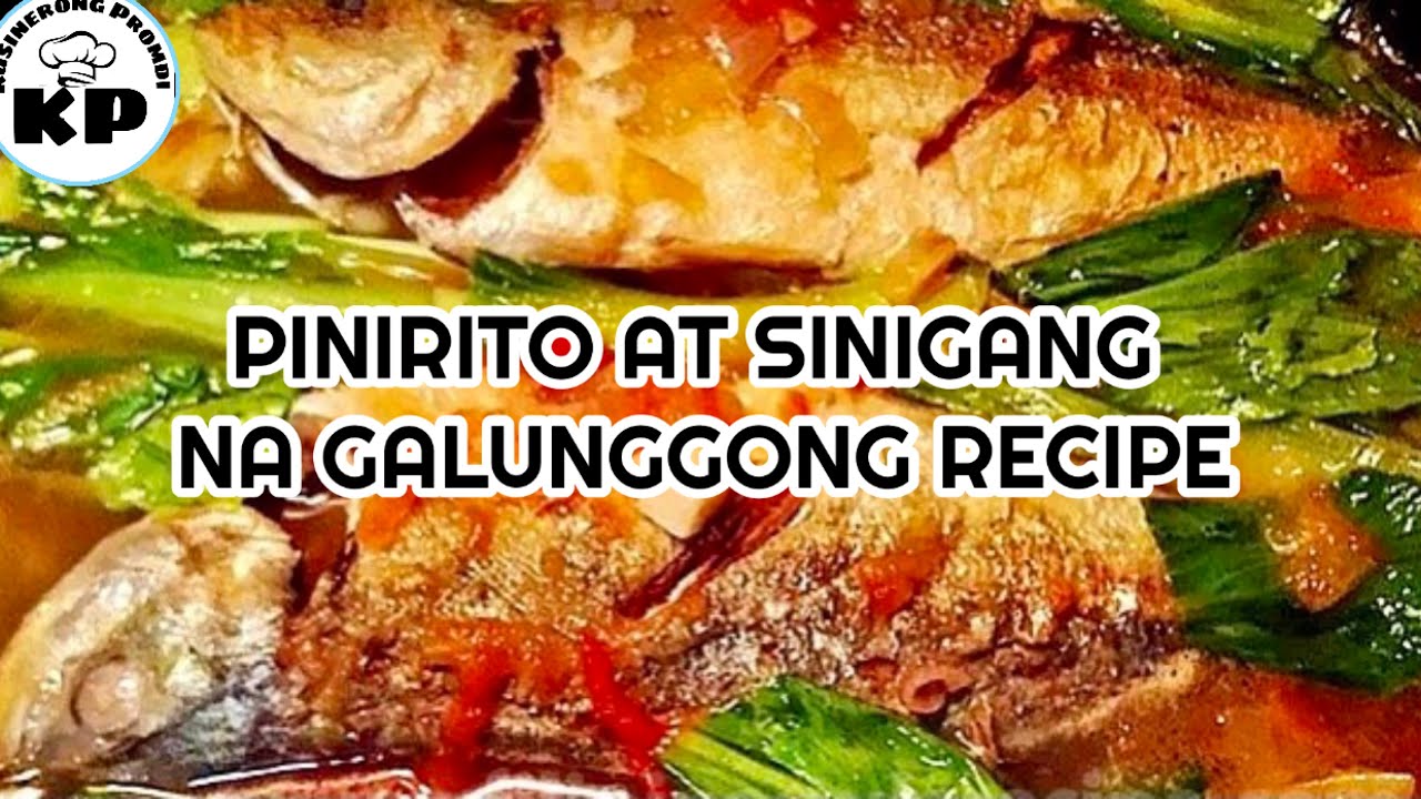 FRIED ROUND SCAD SOUP RECIPE - YouTube