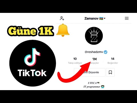Tik-Tok aktif takipçi kasma (Günde 1K) | #2 (yeni yöntem)