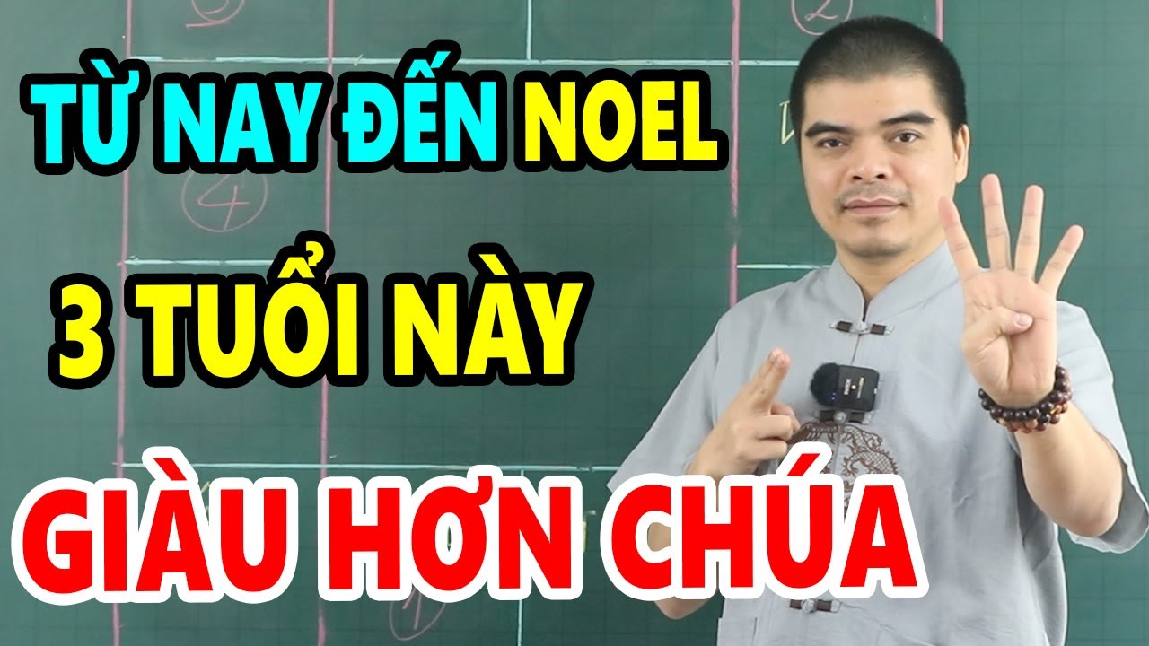 TỪ NAY ĐẾN 25/12 Noel - Chúa Ban Phước 3 Tuổi Này TRÚNG SỐ LIÊN TIẾP ...