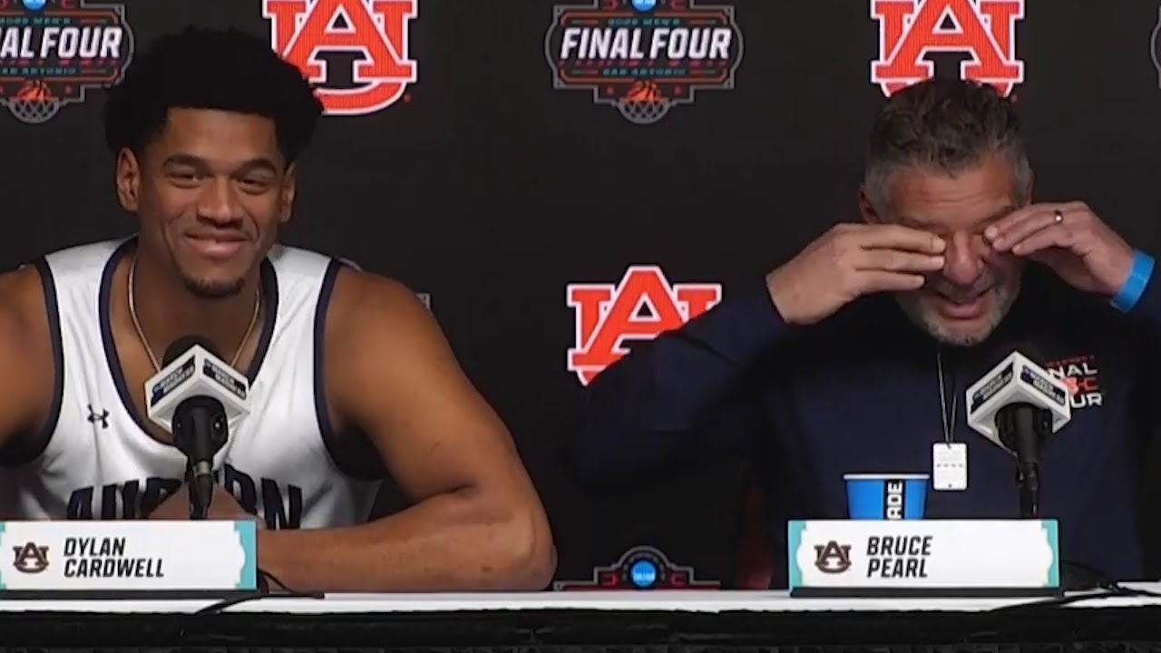 How an Auburn player made Bruce Pearl cry at the Final Four - YouTube