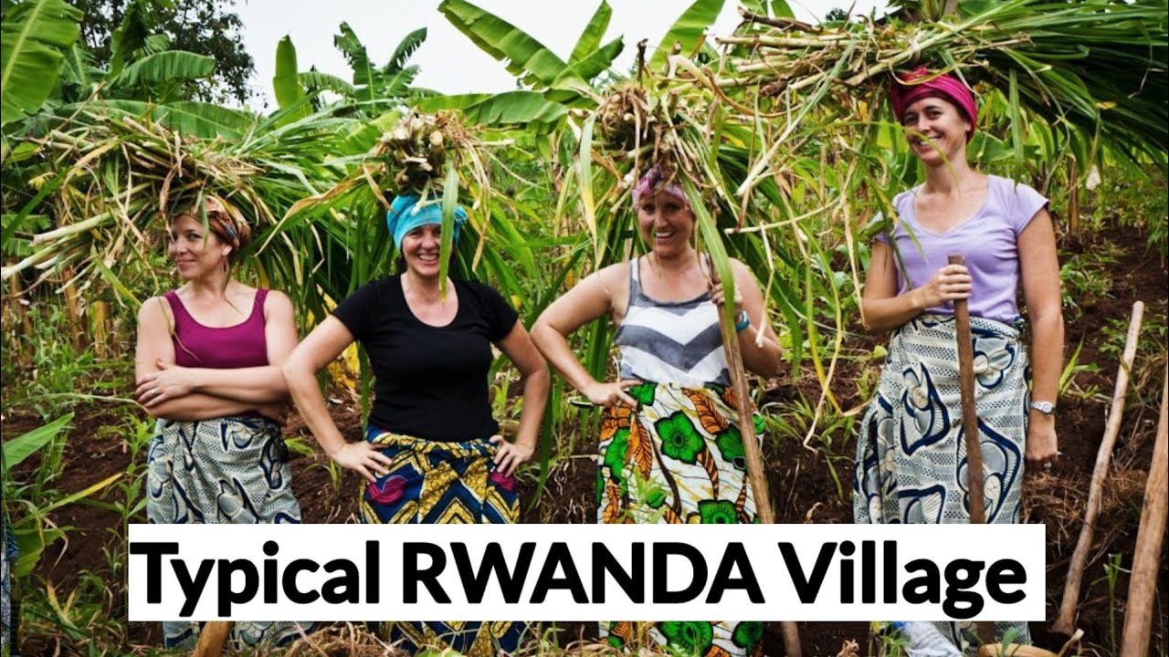 Schocking : Village Life & People In Rwanda l Inside The Most Beautiful ...
