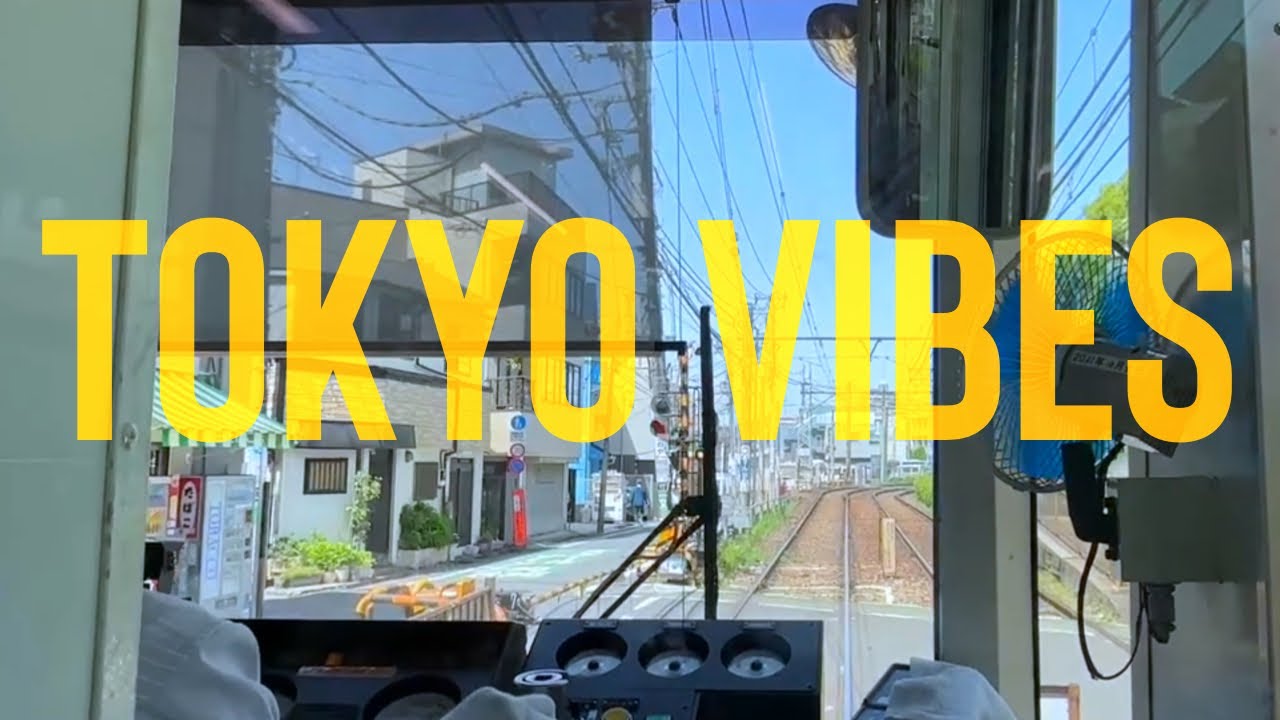 Tokyo Vibes 5 of 10 - Virtual Trolley Ride in Tokyo, Japan - LoFi Vibes - YouTube