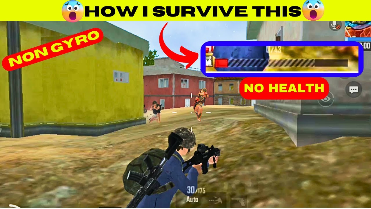 HOW I SURVIVE THIS ? | NON GYRO PUBG LITE GAMEPLAY | NEW UPDATE - YouTube