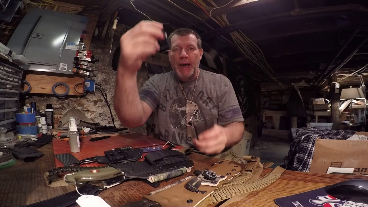 Best kydex sheaths- How to use diamond stropping sprays- client ...