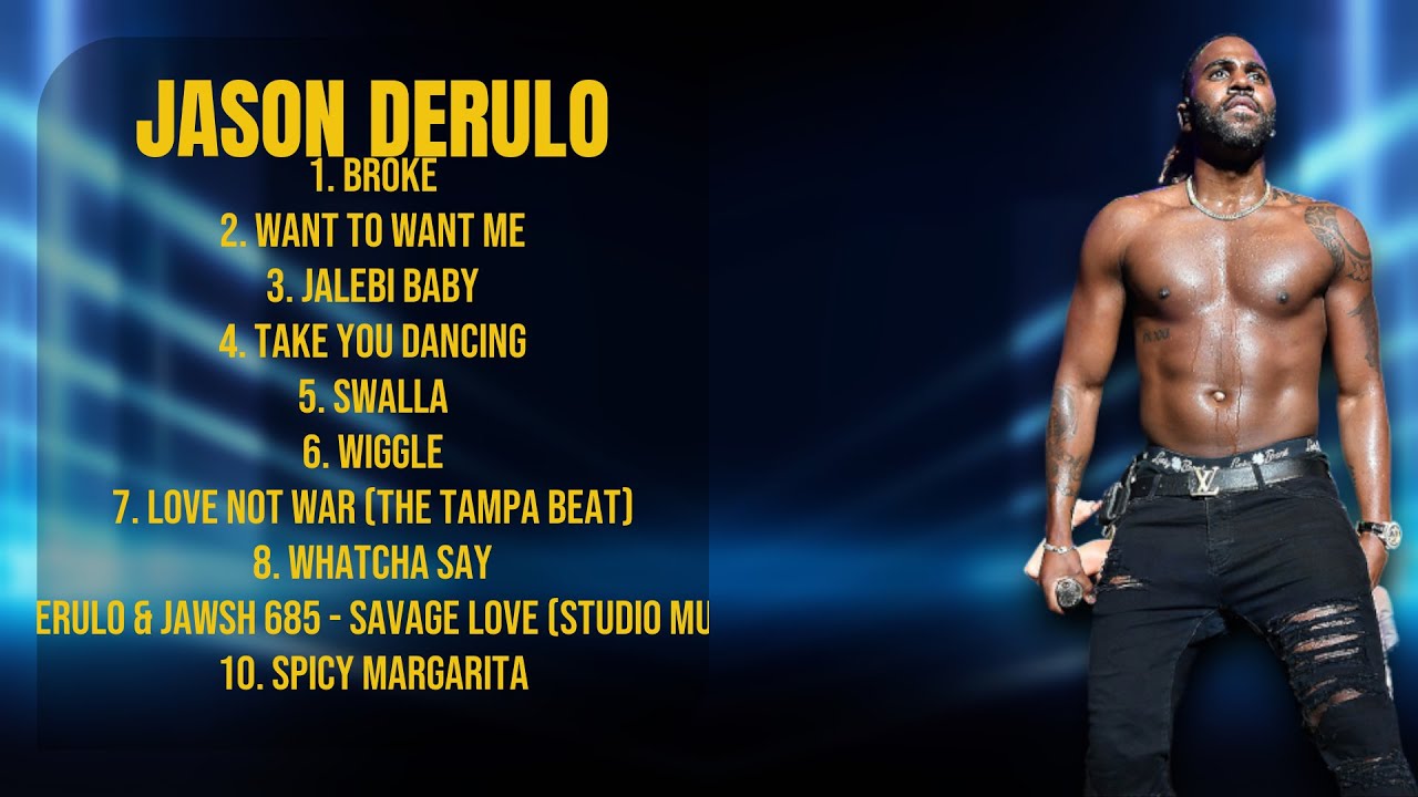 Jason Derulo-Iconic music moments of 2024-Prime Hits Mix-Backed - YouTube