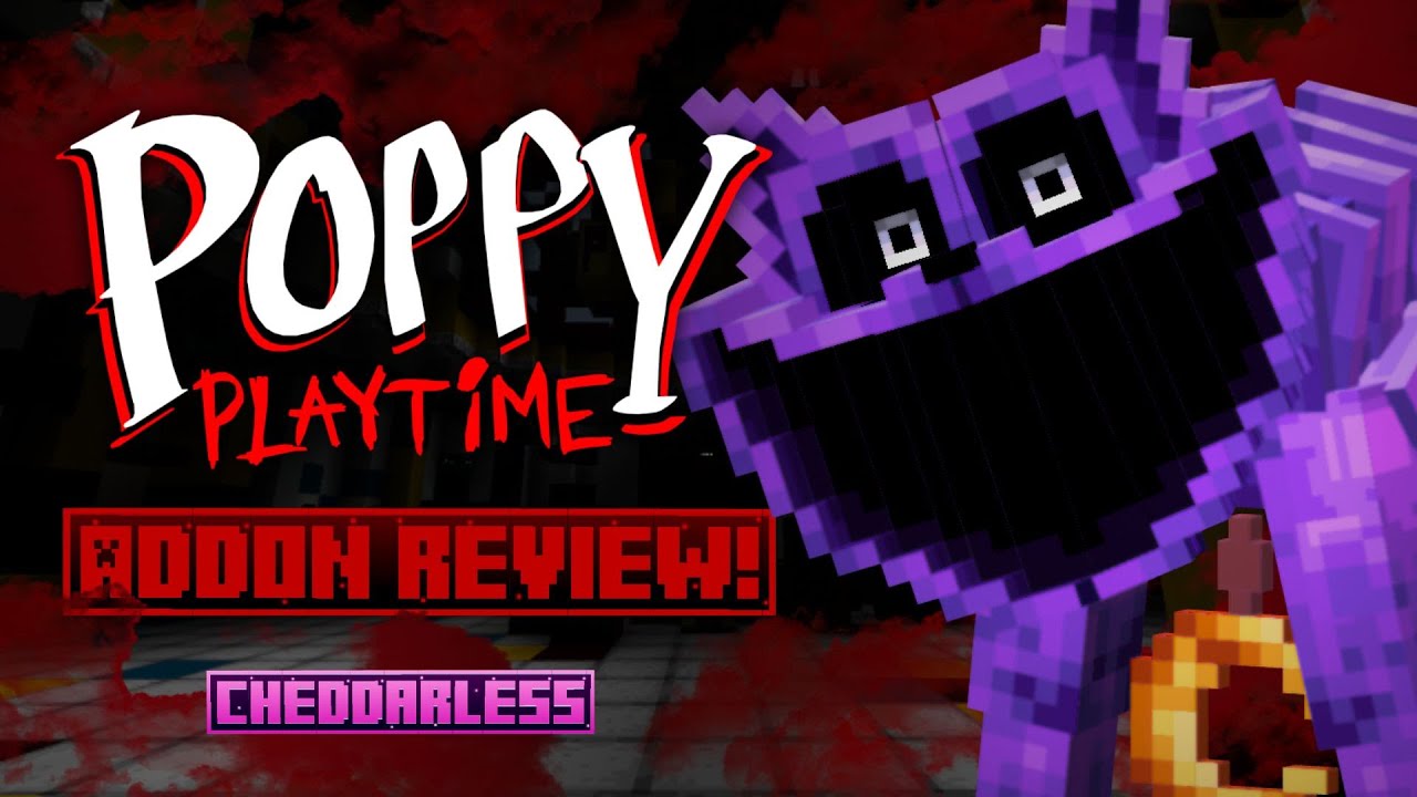 POPPY PLAYTIME CHAPTER 3! [1/2] | Minecraft Addon/Mod Review (Bedrock ...