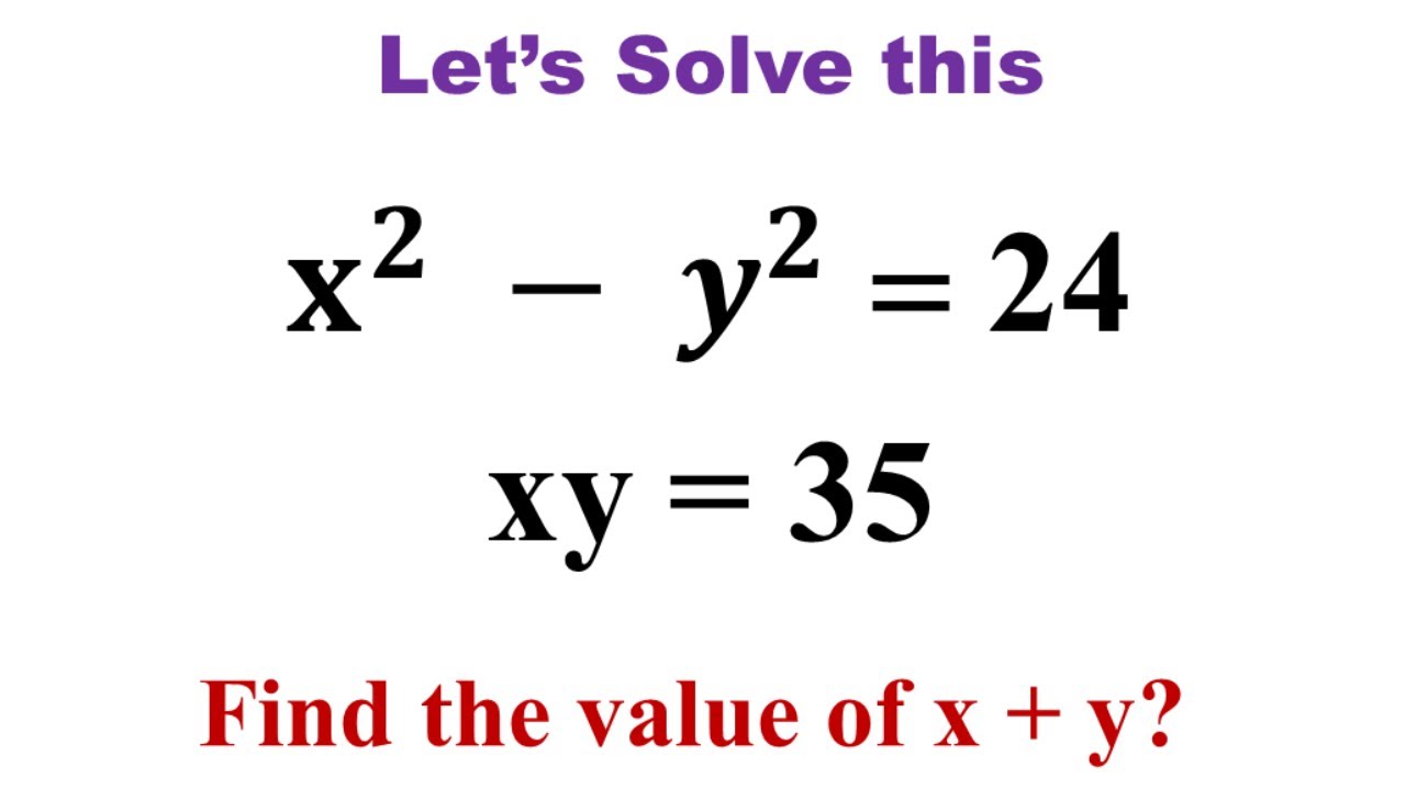Let's solve this - Math's Olympiad problem!!! - YouTube