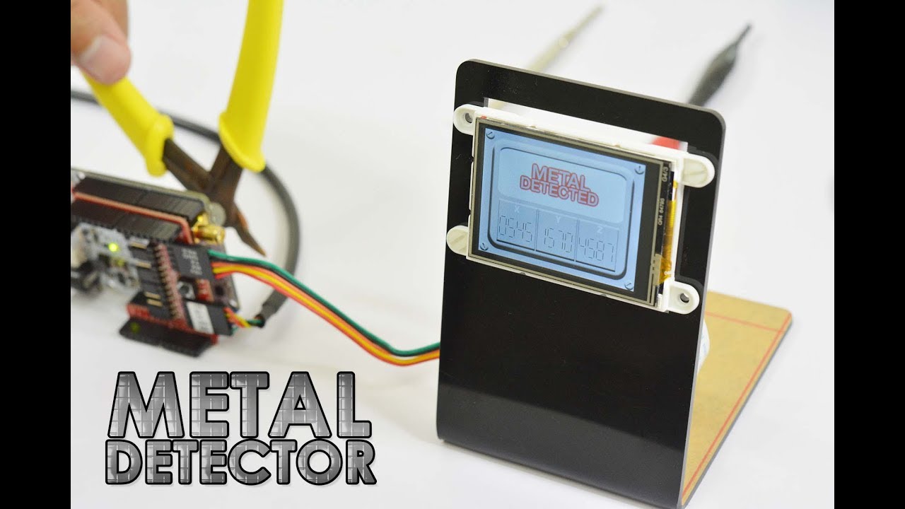 Metal Detector featuring 4D Systems' HMI Display Module & Arrow's ...