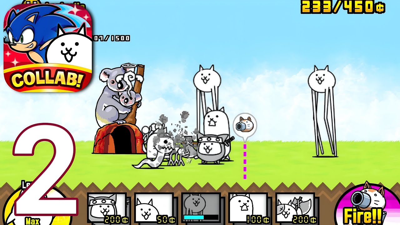 The Battle Cats - Gameplay Walkthrough Part 2 (ANDROID/IOS) - YouTube