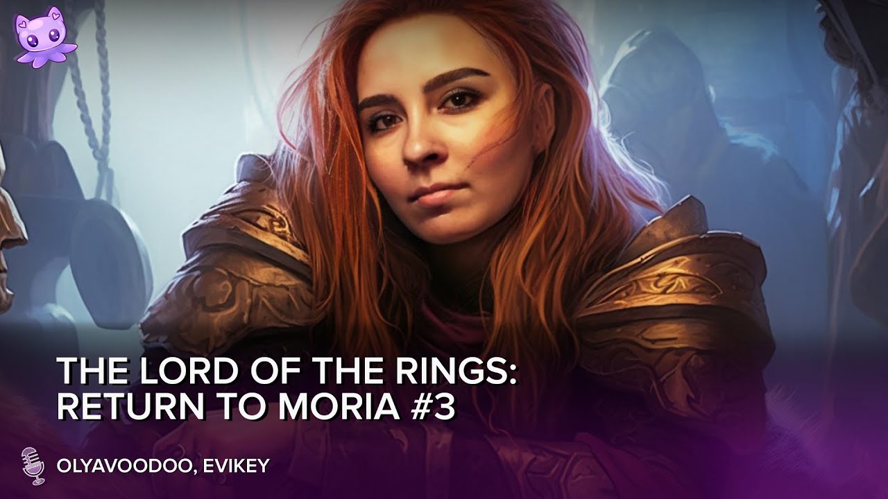 The Lord of The Rings: Return to Moria #3 | Стрим | sofiko_sculpts ...