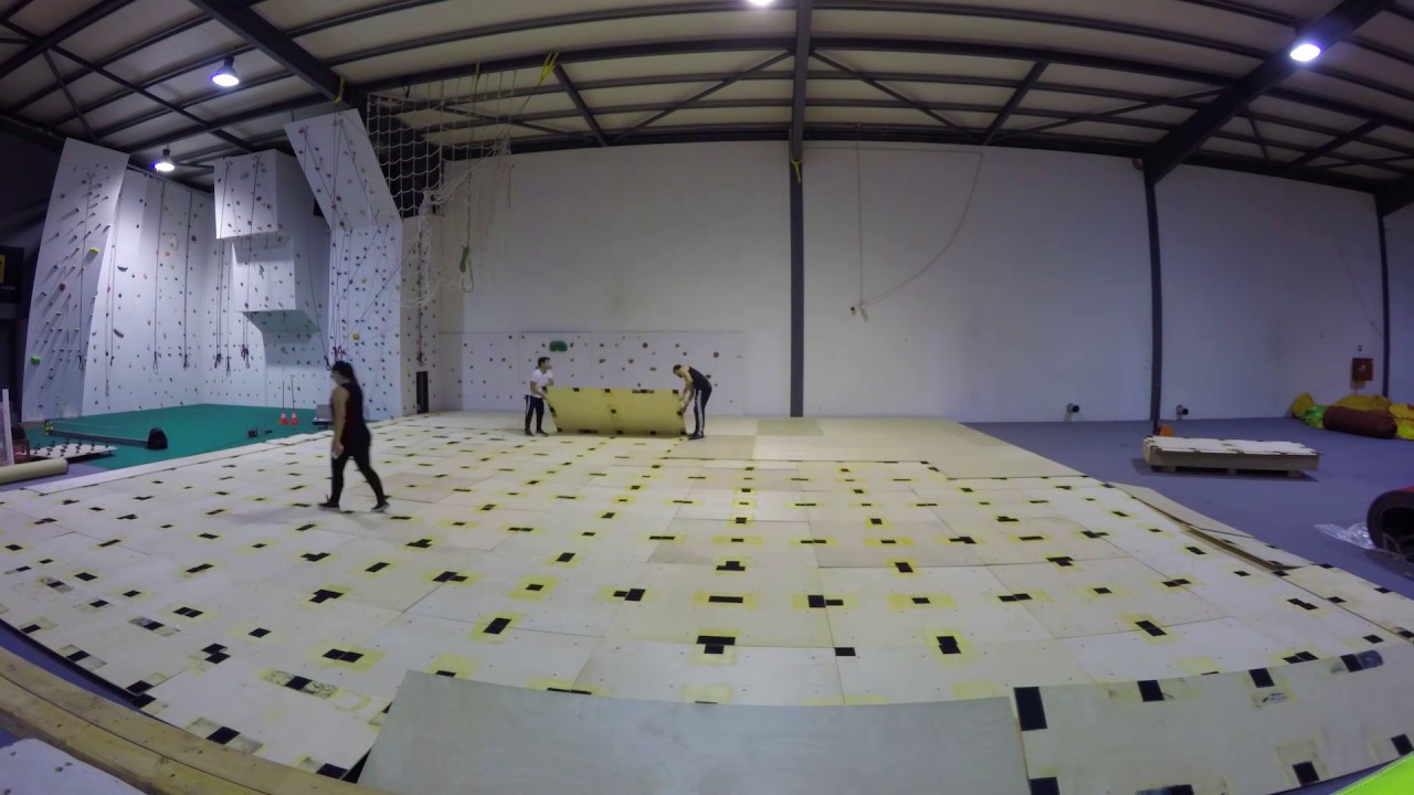 Our very own Spring floor (Time Lapse) - YouTube