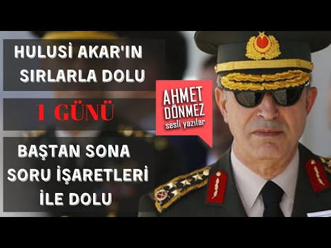 Hulusi Akar'n Yazılmamış Portresi-14 (Hulusi Akar'ın 15 Temmuz sabahı)