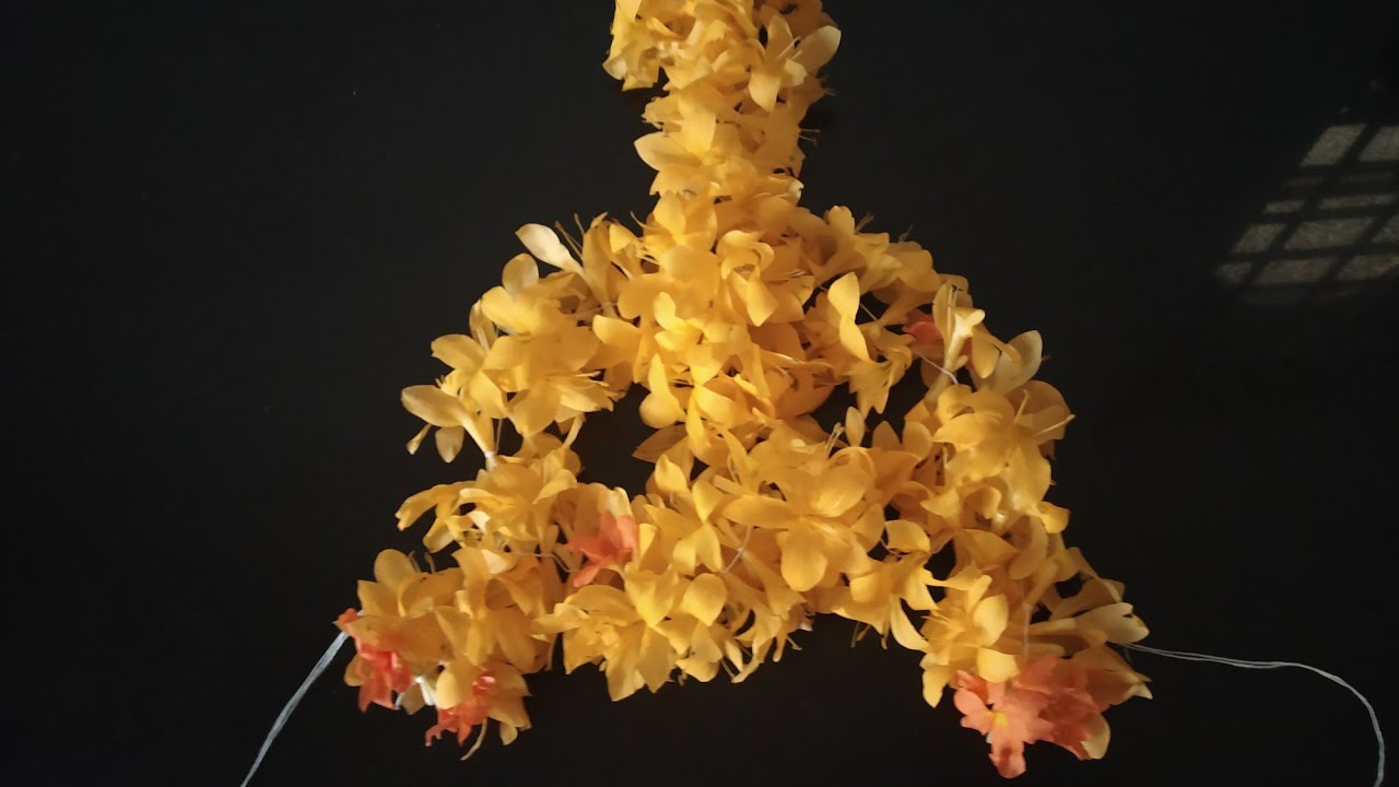 ಸರಳವಾಗಿ ಮನೆಯಲ್ಲಿ ಹೂವಿನ ದಂಡಿ ಮಾಡುವ ವಿಧಾನ ||Making of flower dandi in ...