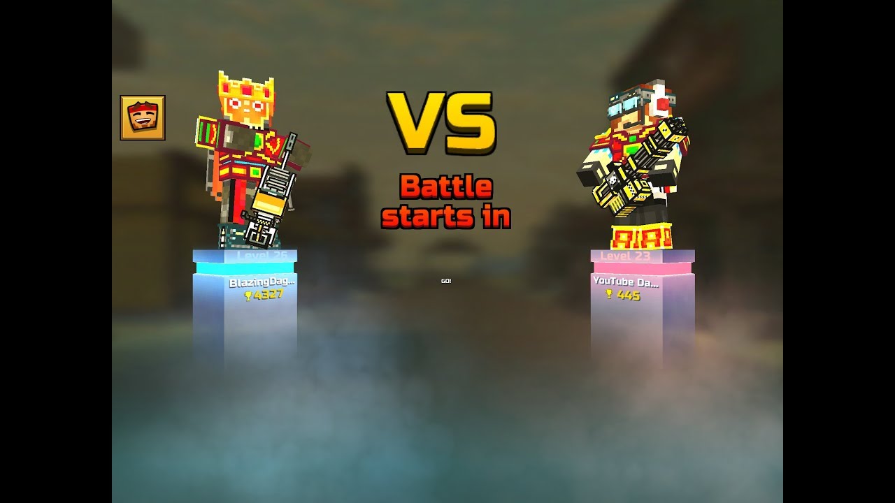 Pixel Gun 3D(Dueling With the One Shot Sniper)Surprise at End? - YouTube