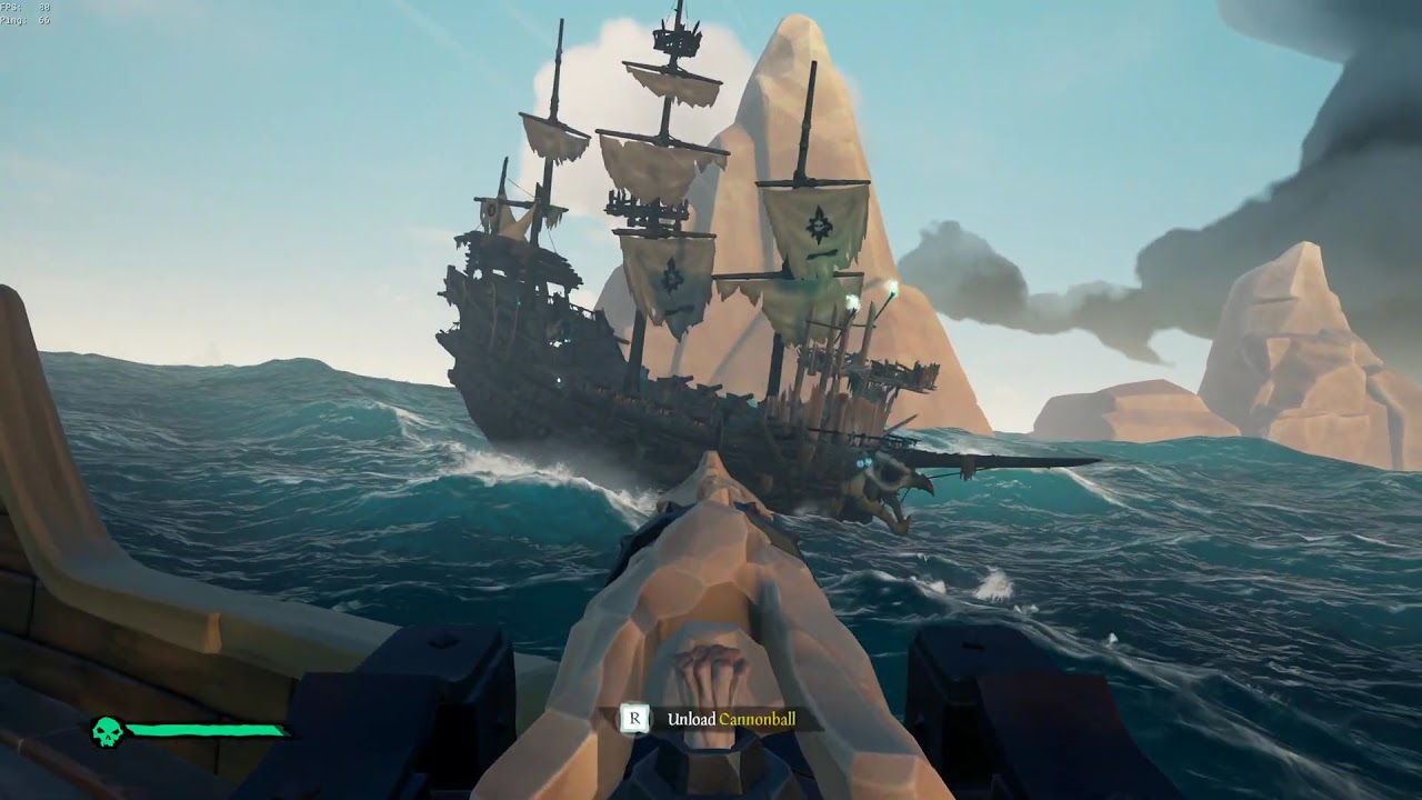 Sea of Thieves Quickest Skelly Ship Battle In History - YouTube