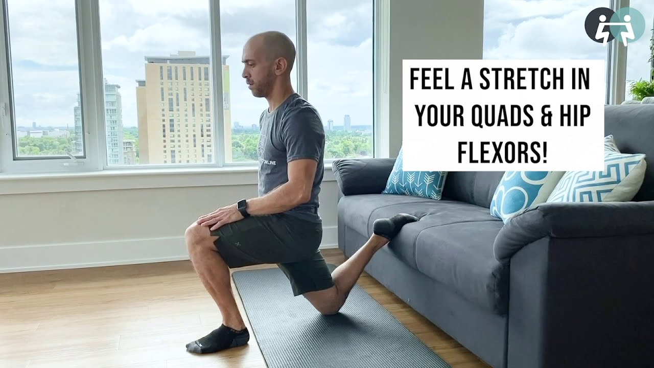 Couch Stretch: Mobility Exercise for Hip flexors & Quads - YouTube
