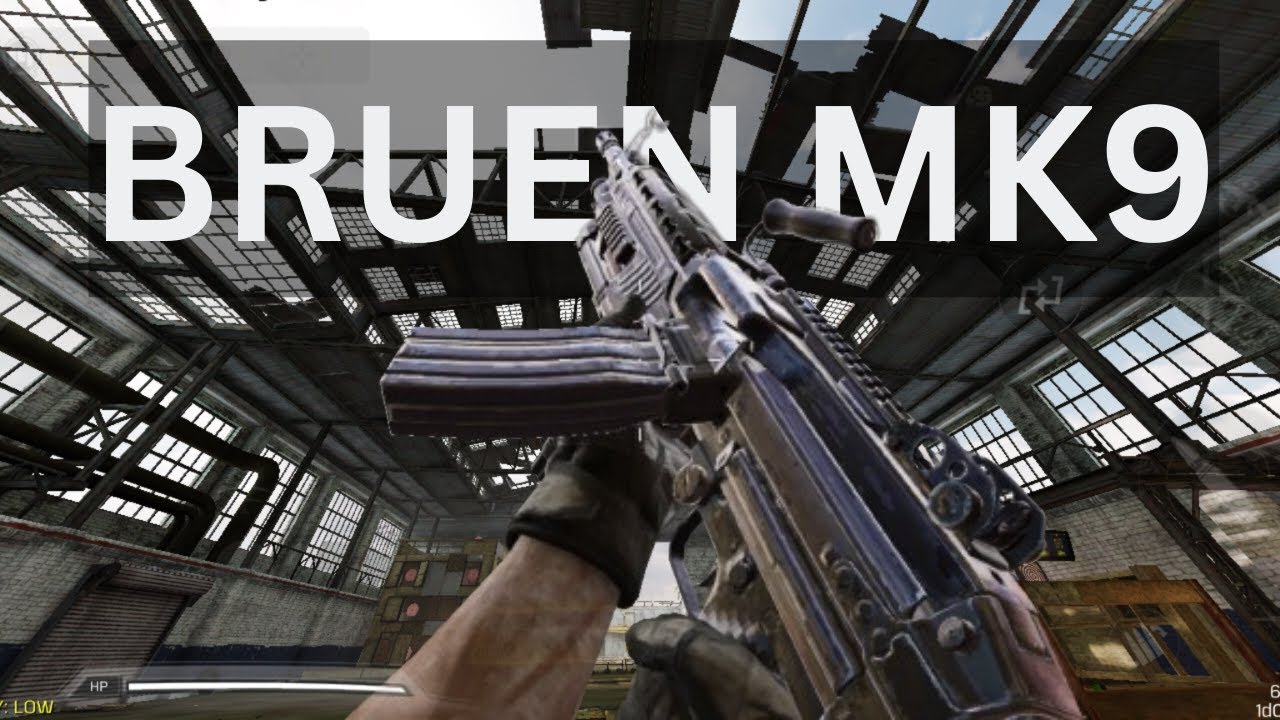 Bruen MK9 LMG From Modern Warfare [SND] - YouTube