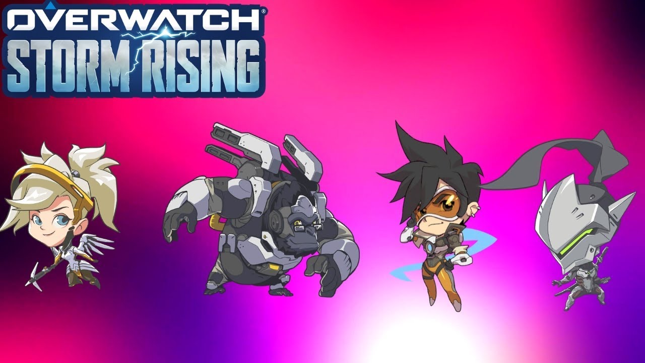 overwatch archives storm rising [Gameplay] - YouTube