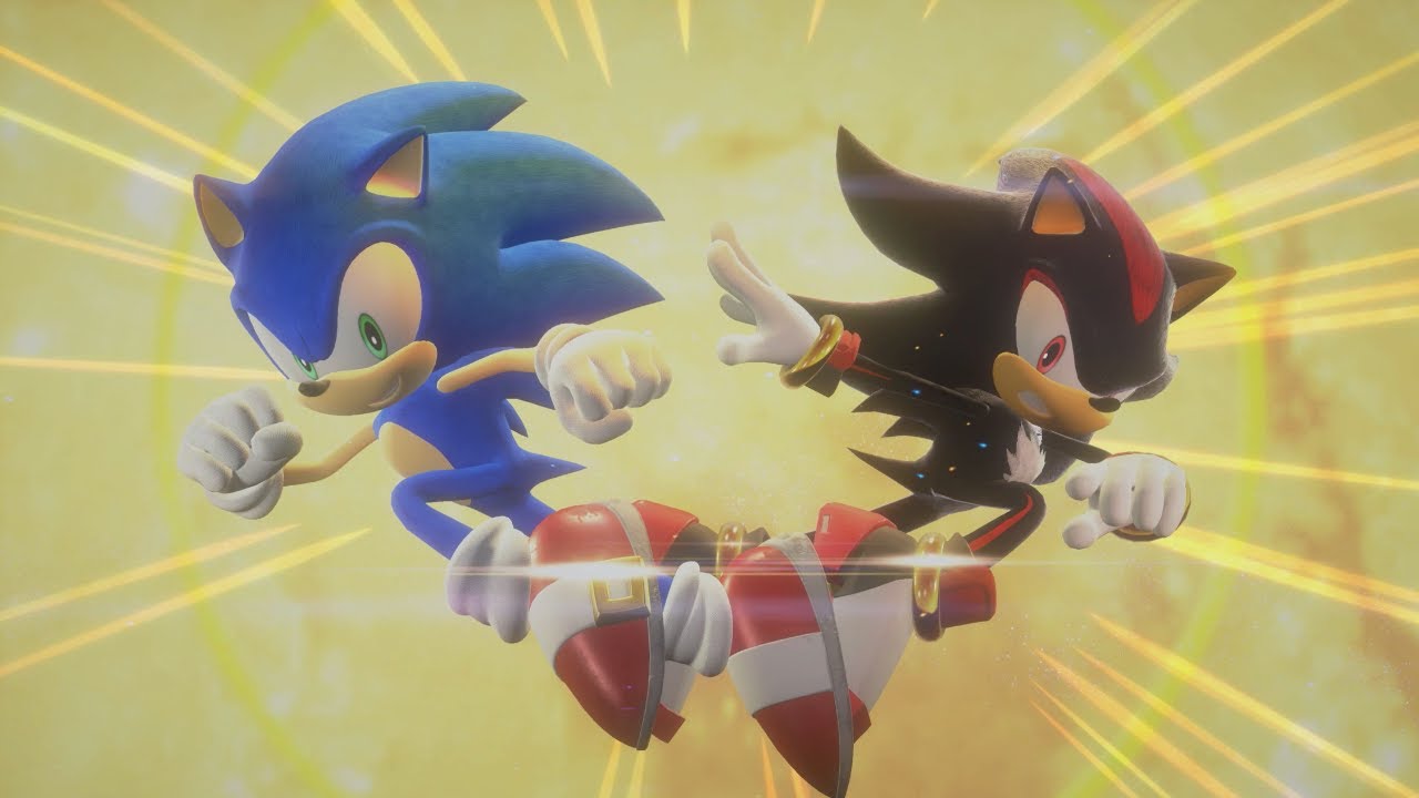 Sonic X Shadow Generations - Sonic Drops In For A Quick Race Against Shadow (Xbox Gameplay ...