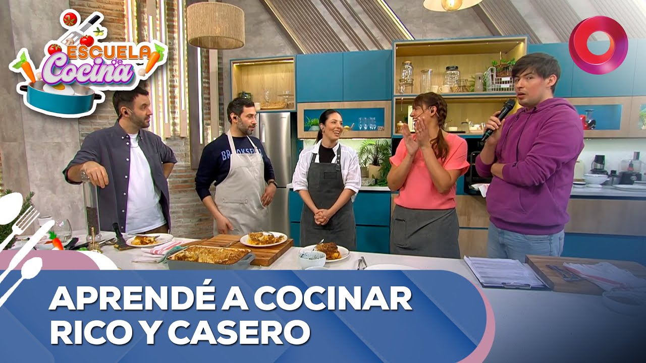 APRENDÉ A COCINAR RICO Y CASERO | #EscuelaDeCocina Completo - 08/08 ...