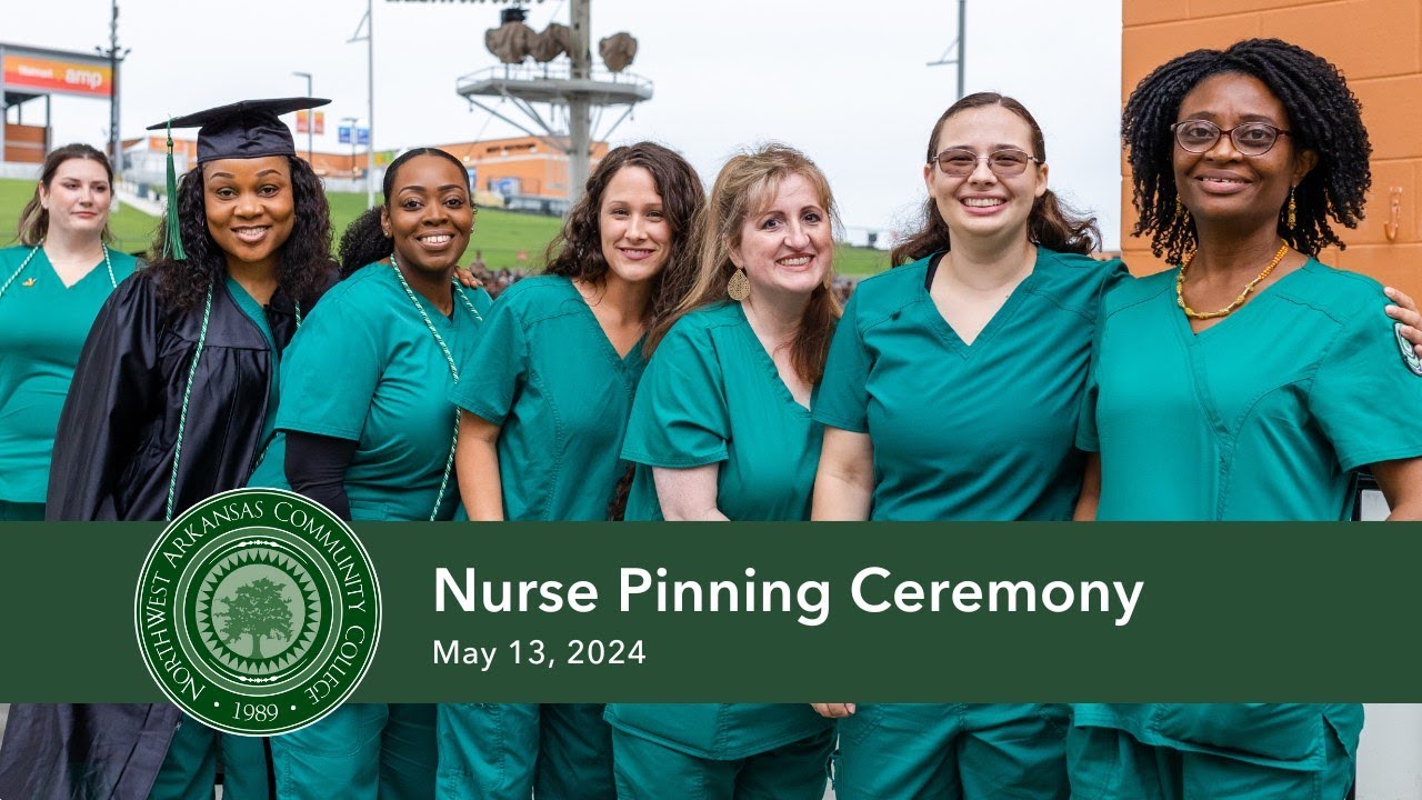 NorthWest Arkansas Community College (NWACC) 2024 Nurse Pinning Ceremony - YouTube