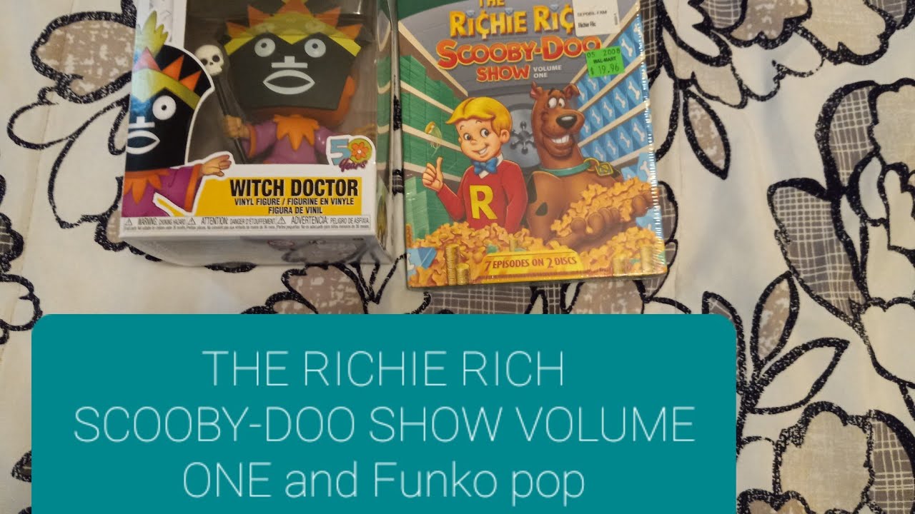 The Richie rich/Scooby-Doo Show volume 1 and funko pop unboxing - YouTube