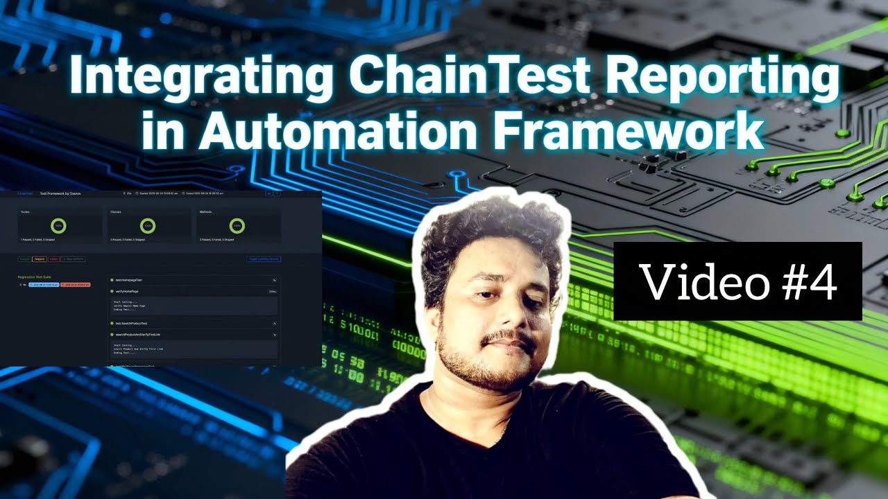 4. Customizing Chain-Test Reports | ChainTest Reporting | QA Automation ...