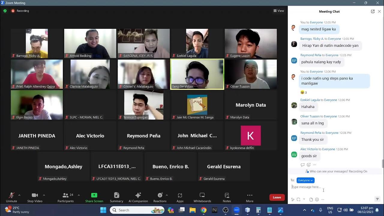JAVA PROGRAMMING TESDA DAY 07 - YouTube