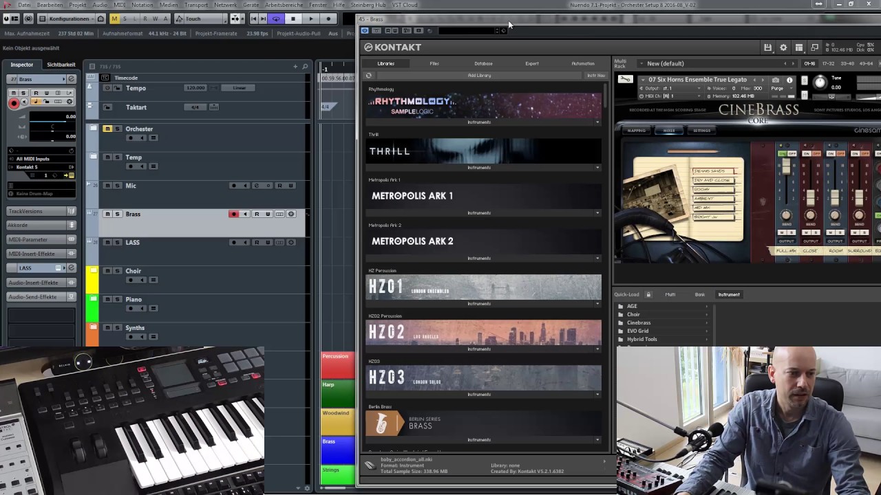 Controller CC01 (Modulation), CC07 (Volume), CC11 (Expression) - YouTube