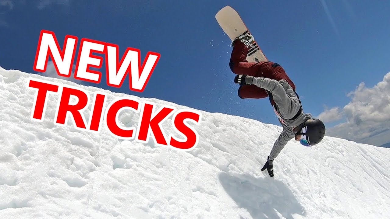 FINALLY GOT THE HAND PLANT! - NEW SNOWBOARD TRICKS - YouTube