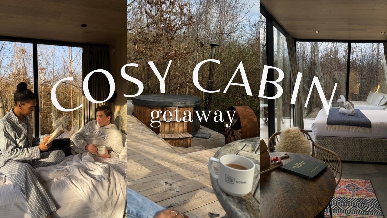 72 HOURS IN A CABIN, OXFORDSHIRE | ultimate UK staycation, hot tub ...