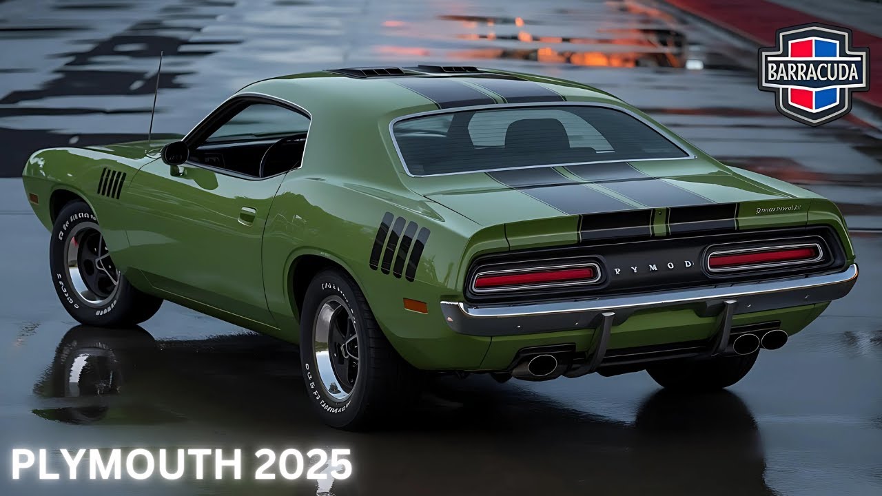 2025 Plymouth Barracuda: The Return of a Muscle Car Legend! - YouTube