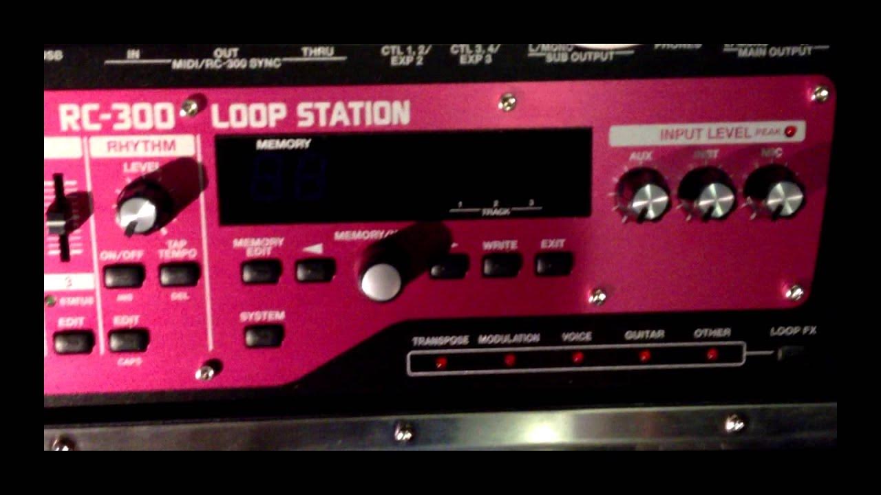 RC-300 Boss Loop Station - Tutorial - YouTube