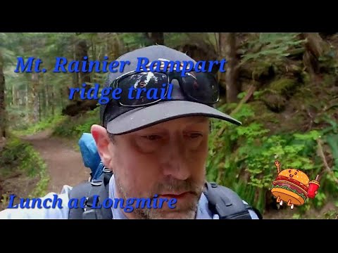 Mt. Rainier Rampart Ridge trail. - YouTube