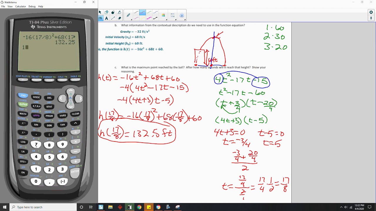 Algebra 1 Module 4 Lesson 23 Video - YouTube