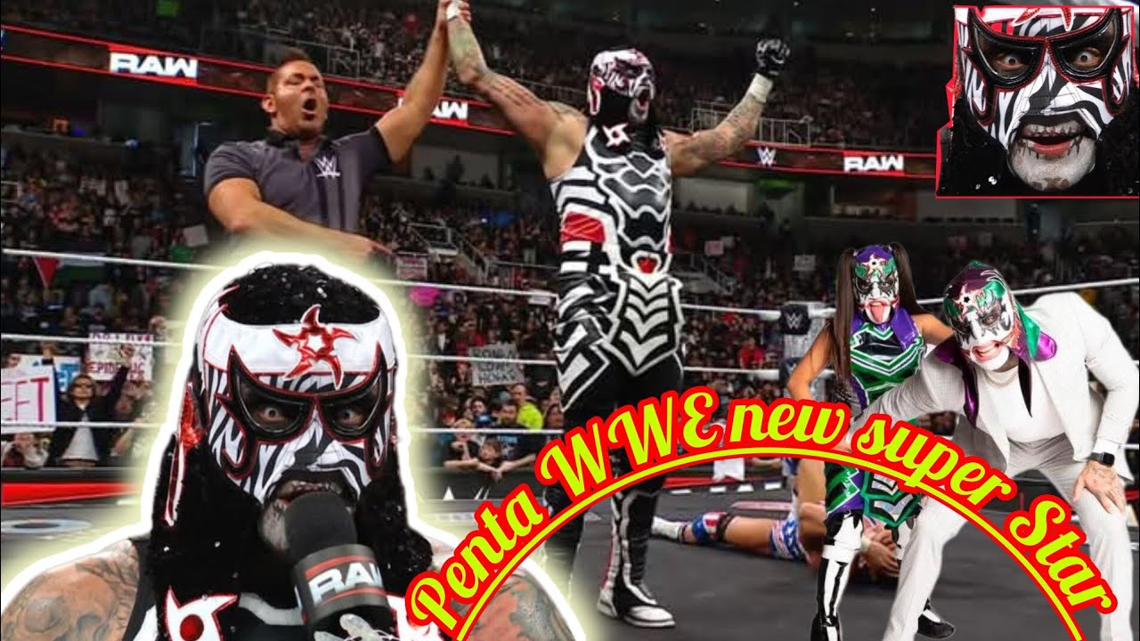 Penta make his WWE Debut on RAW on public celebrity #wwe #penta #cmpunk #todyanews #foryou - YouTube