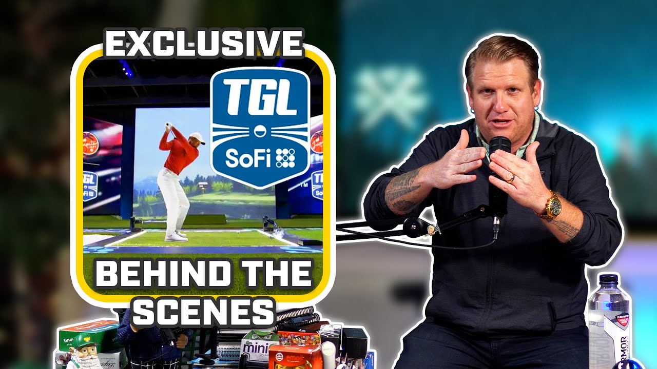 Behind the Scenes of TGL: Exclusive Access with Tiger Woods! - YouTube
